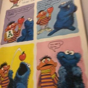 random house | Other | Vintage 971 The Sesame Street Story Book By ...